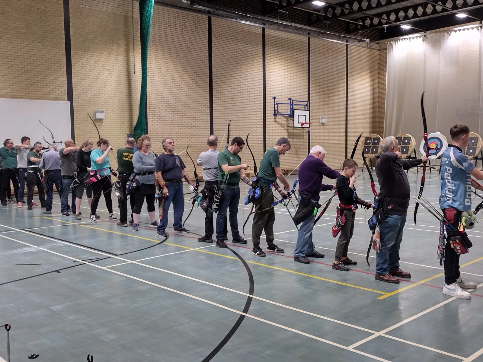 Shooting Line in October - Archers of Raunds